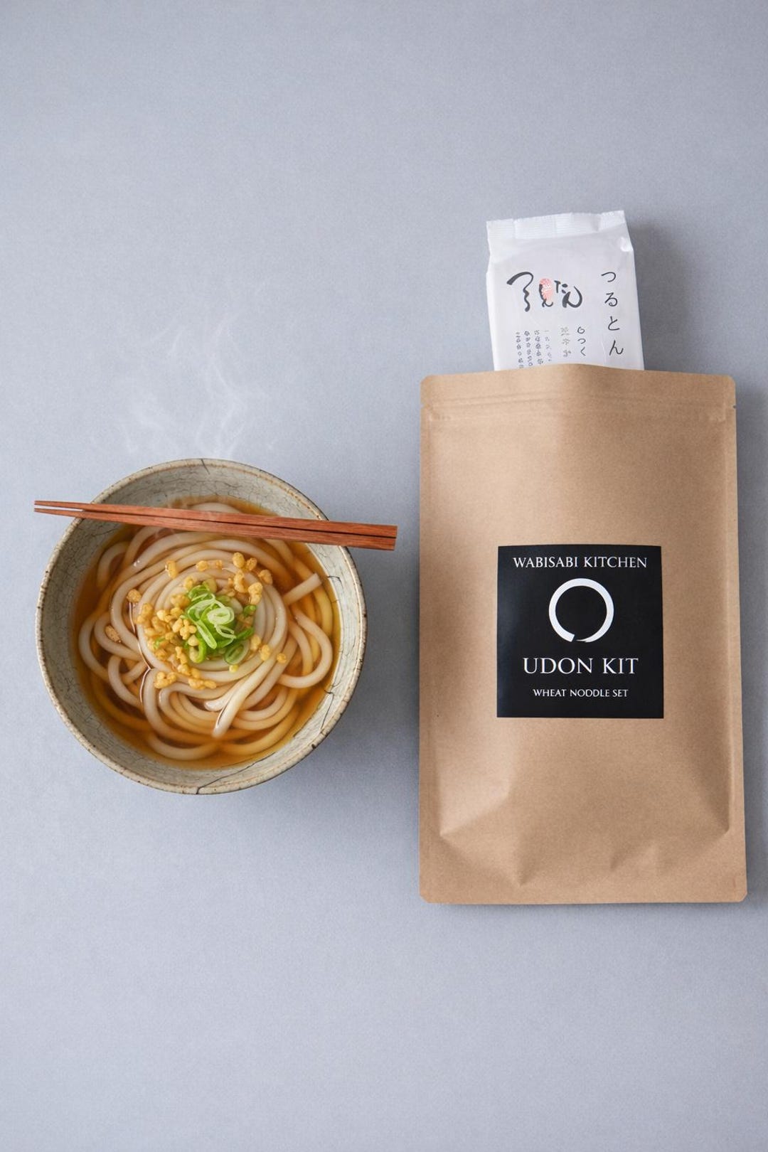 Udon Kit – Japanese Udon Noodle Set | 2 Servings | Tsurutontan Dry Udon ...