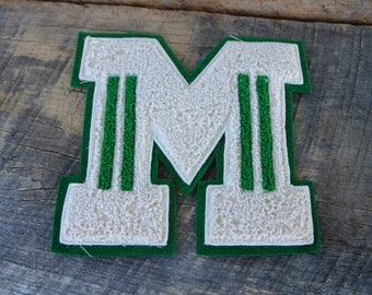 Varsity letter m | Etsy