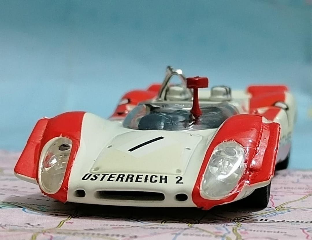PORSCHE 908/2 Flunder 3000 Spyder "nurburgring 1969", Vintage Diecast ...