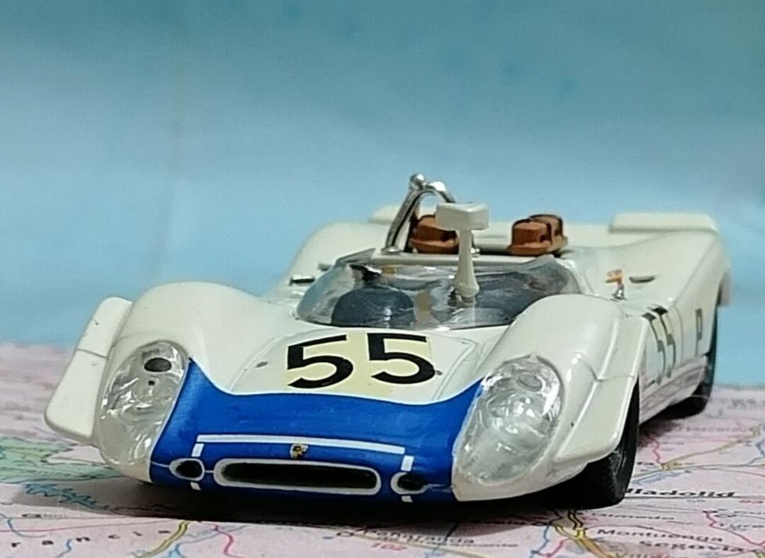 PORSCHE 908/2 Flunder 3000 Spyder "brands Hatch 1969", Vintage Diecast ...