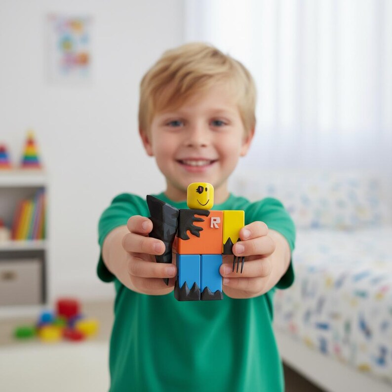 3D Printed Roblox John Doe Forsaken Figure | Gamer Collectible ...