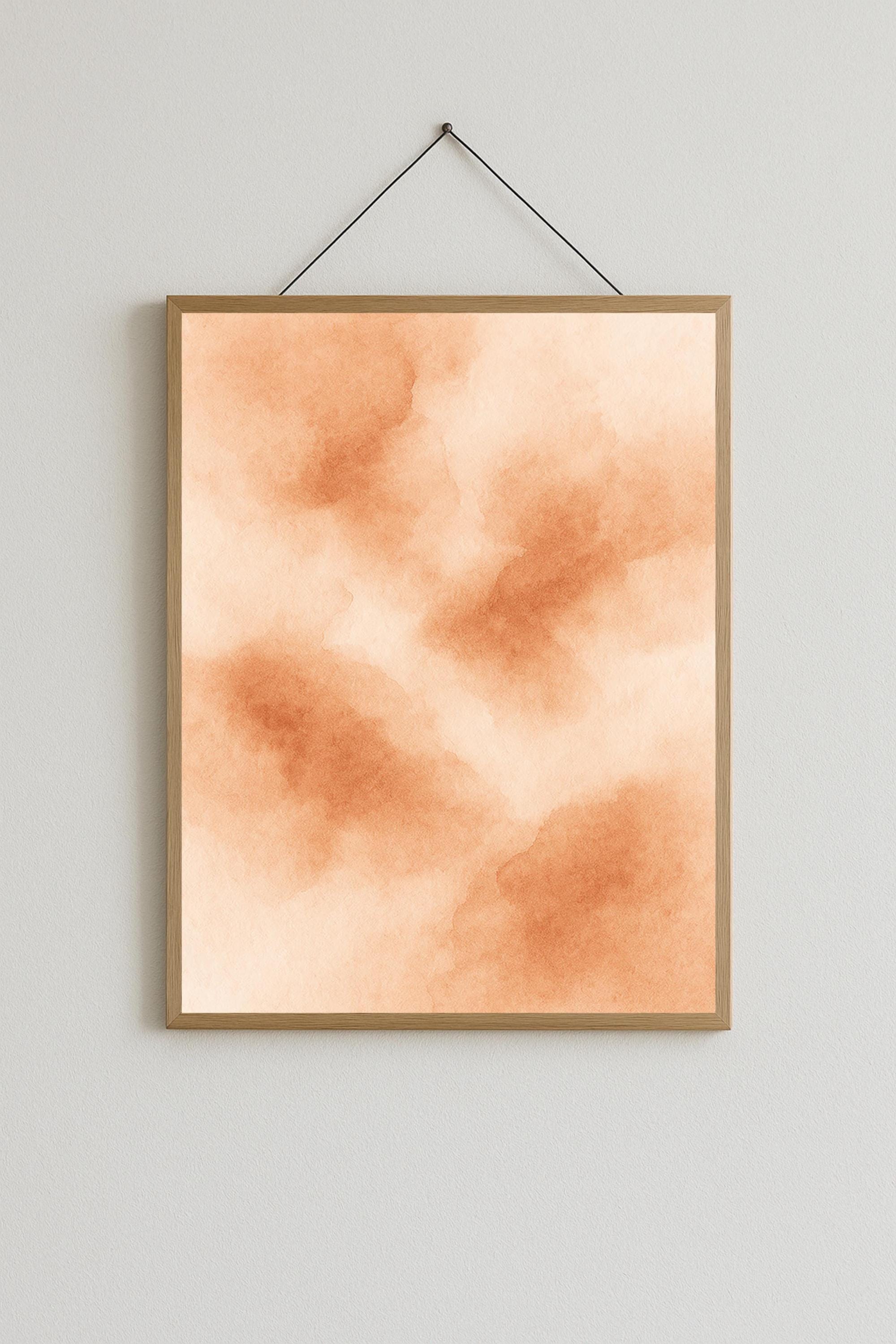 Rustic Beige Watercolor Texture Art | Printable Digital Background - Etsy