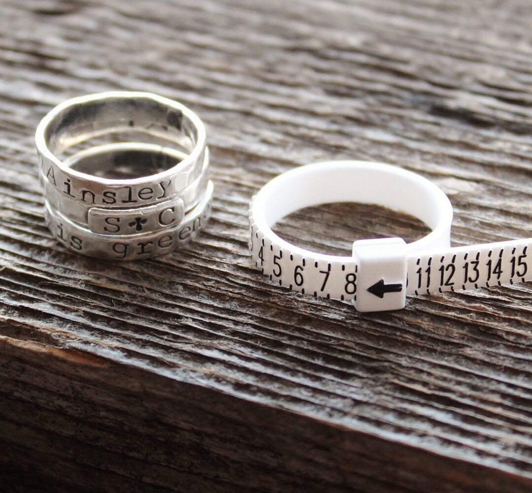 Adjustable, Affordable and Reusable Ring Sizer - Etsy