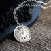 Time of Your Life Vintage Clock Wax Seal Necklace, Fine Silver ...