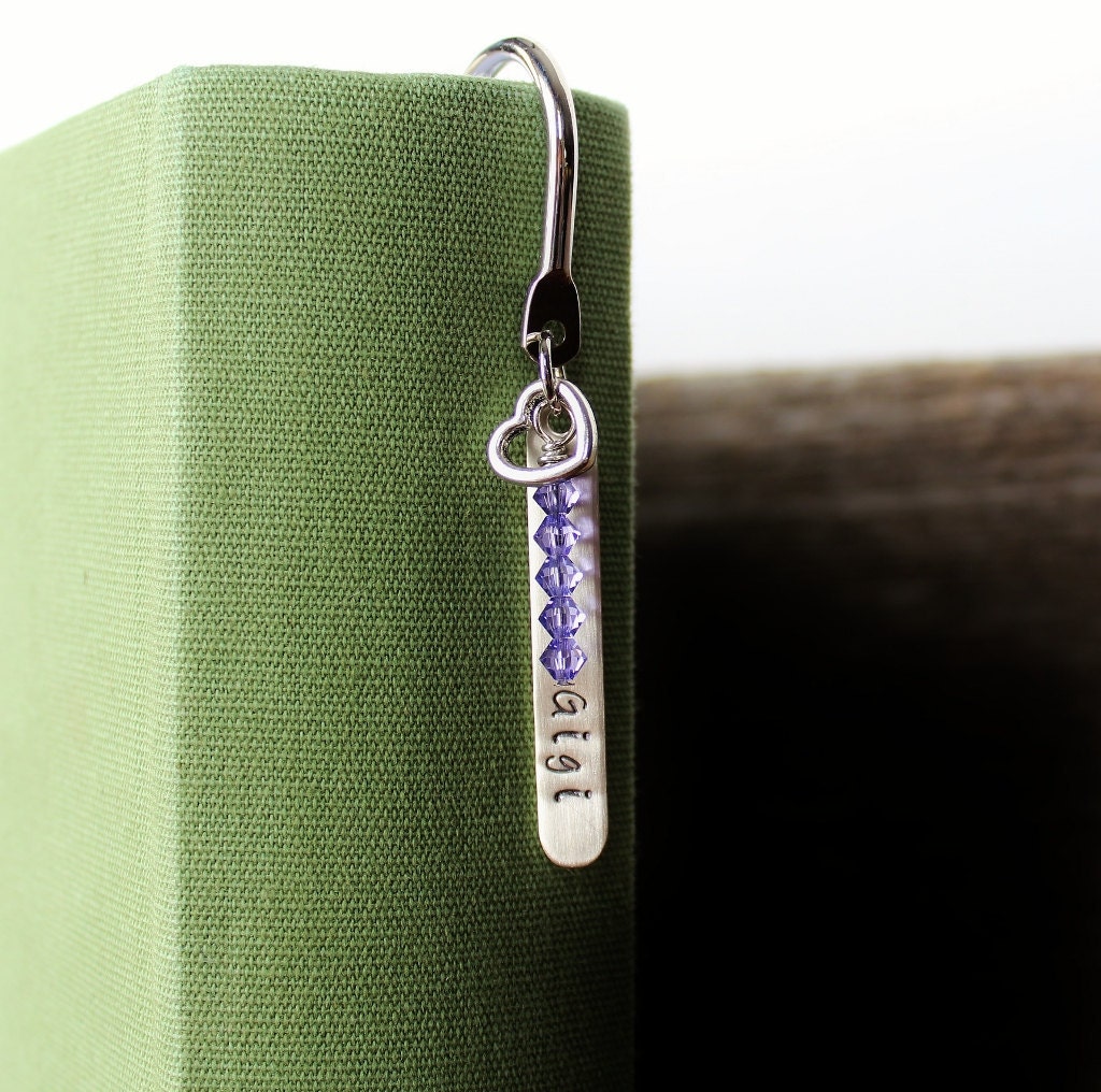Personalized Silver Bookmark Perfect Gift For Grandma | Etsy