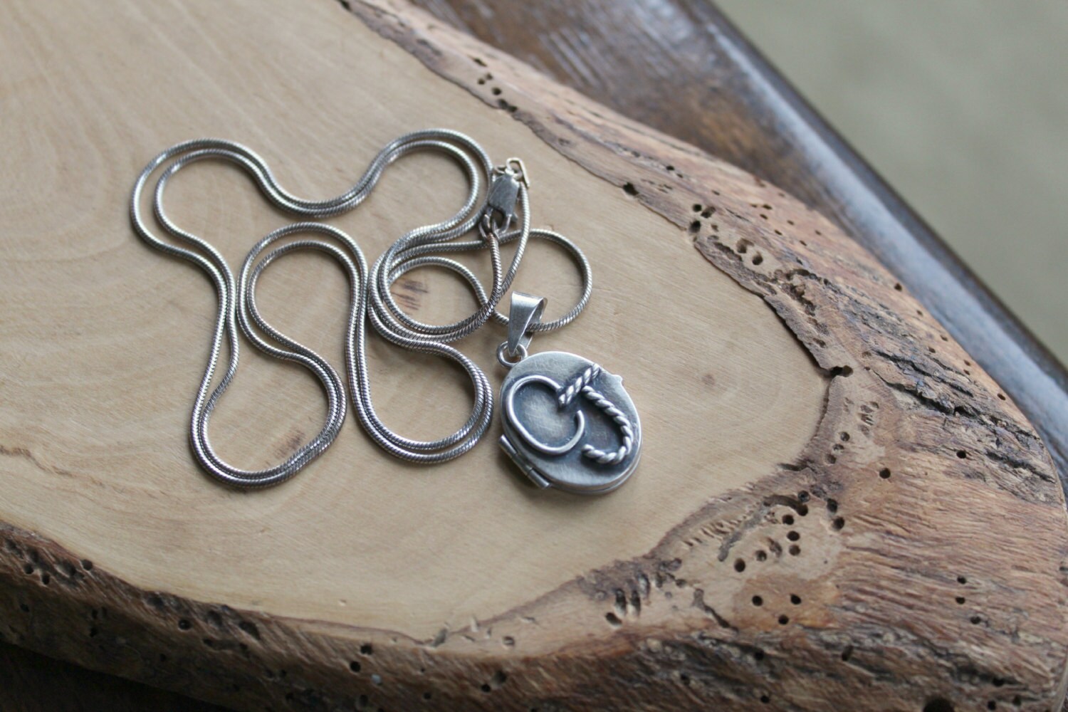 Personalized Sterling Silver Picture Locket Necklace Custom | Etsy