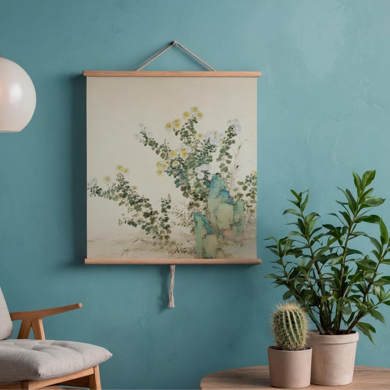 Downloadable Japandi Art - Japanese Wall Painting- Wabi Sabi Style ...