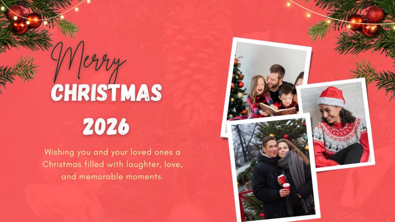 Christmas Facebook Cover Template | Special Gift Christmas | Merry ...