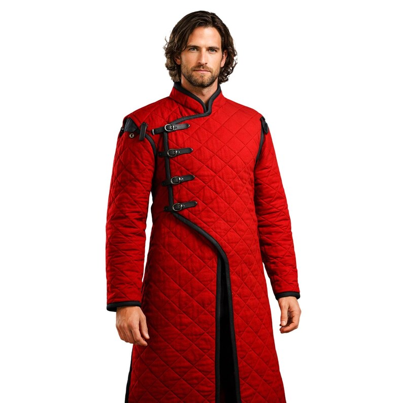 Medieval Quilted Gambeson – Padded Armor Jacket | LARP, SCA, HMB ...