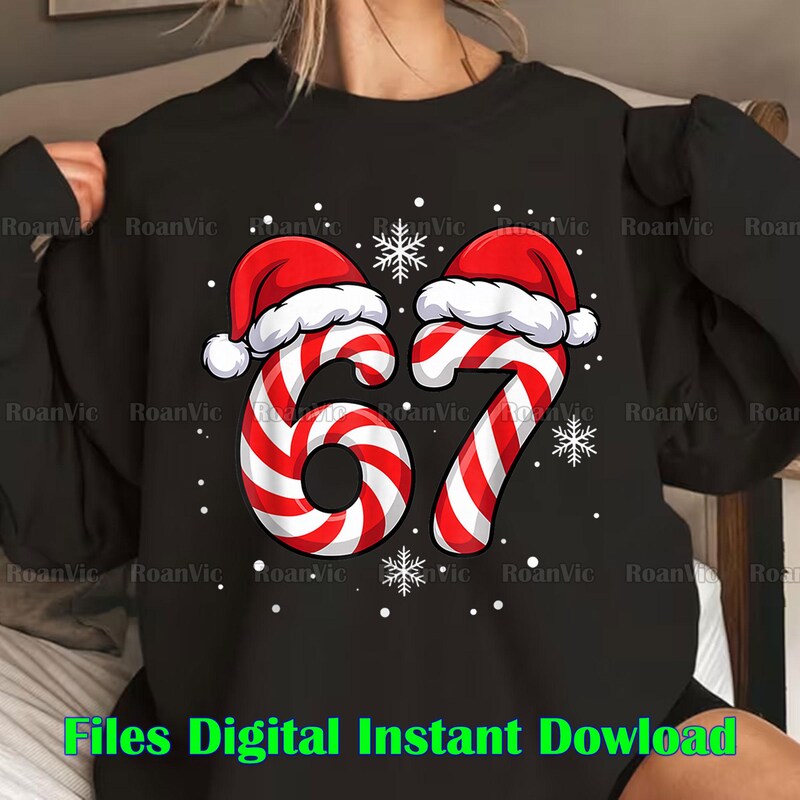 6 7 Candy Cane - Etsy