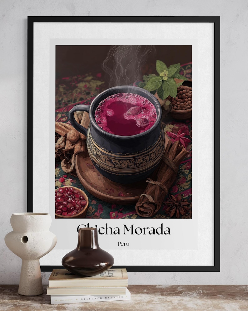 Chicha Morada Drink Digital Download Bundle - Peru Wall Art, Chicha ...