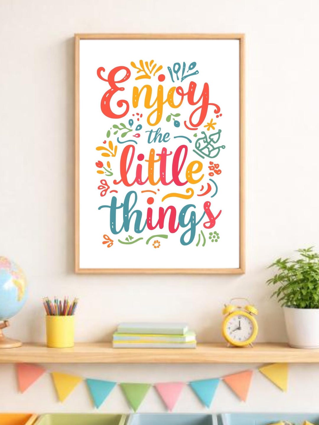 Motivational Poster- Enjoy the Little Things! - Etsy