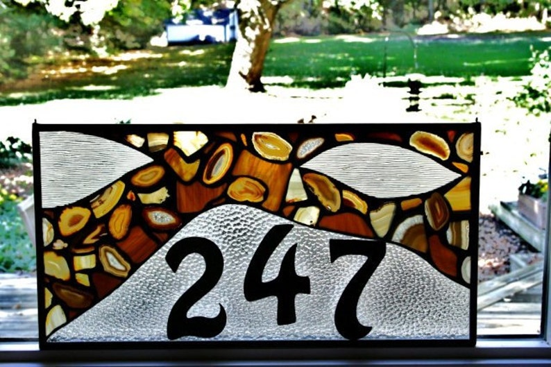 Custom Made Address Panel - Etsy