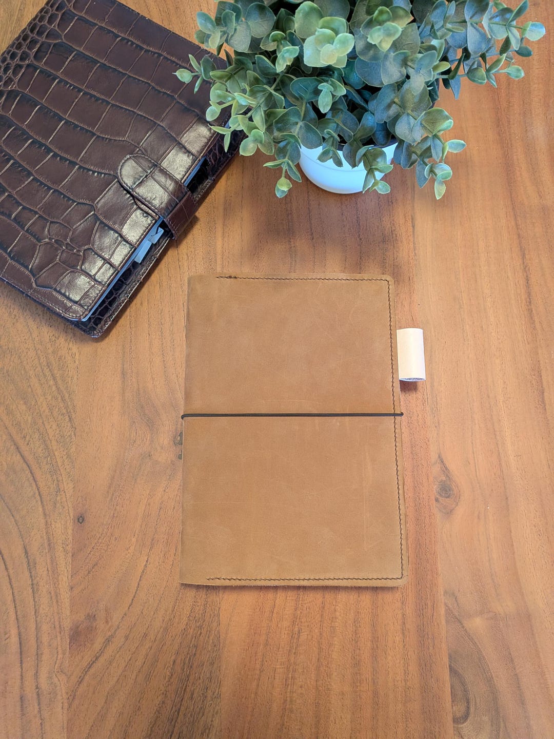 Leather Hobonichi Cousin Cover (A5) - Camel - Etsy