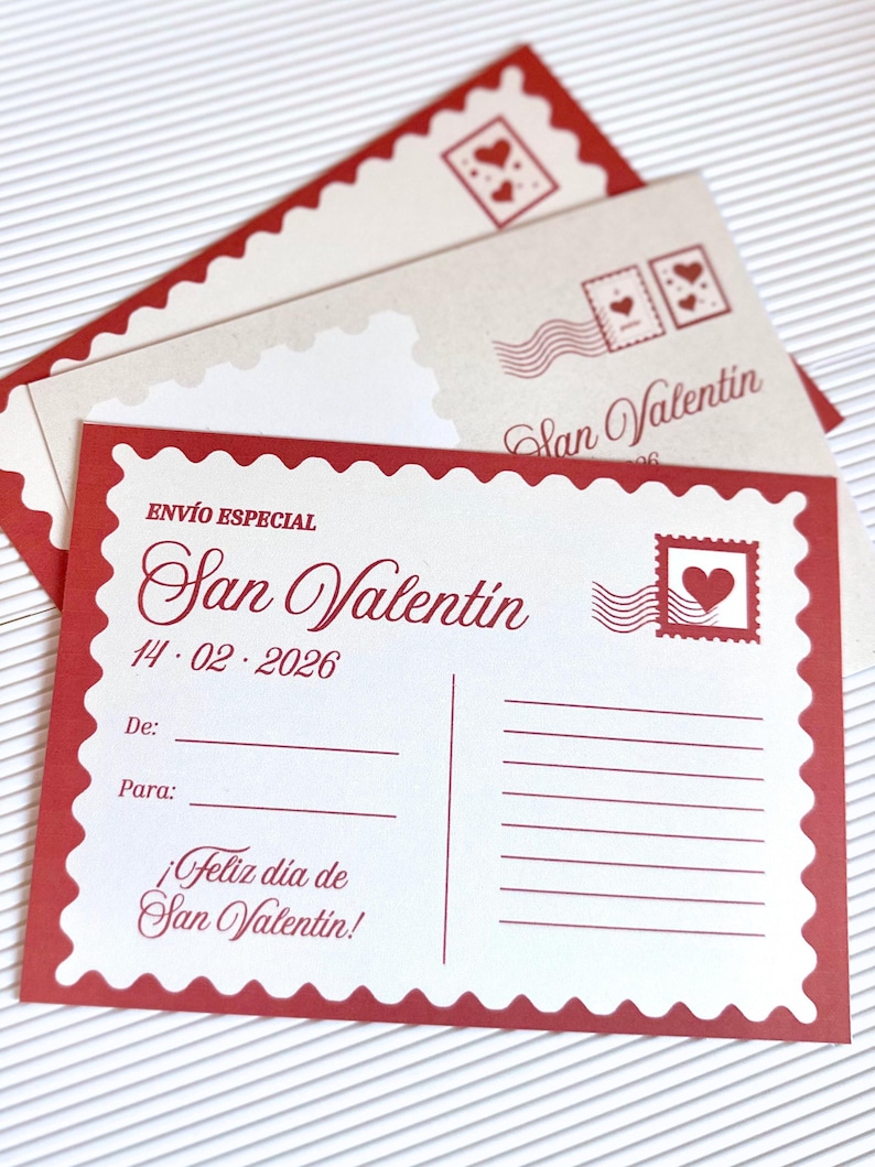 Printable Valentine's Day Kit for Couples | Love Letters, Envelopes ...