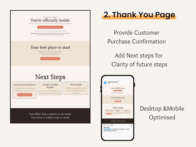 Tripwire Template for Systeme.io | Low Ticket Offer Funnel for Digital ...