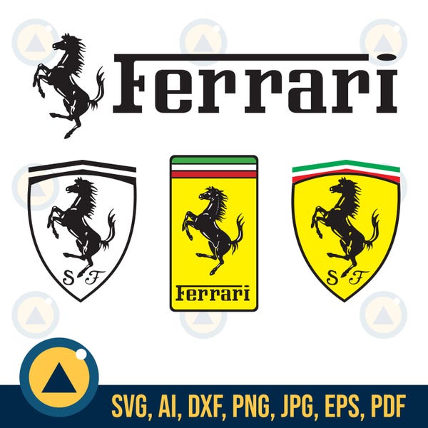 Ferrari Logo - Etsy