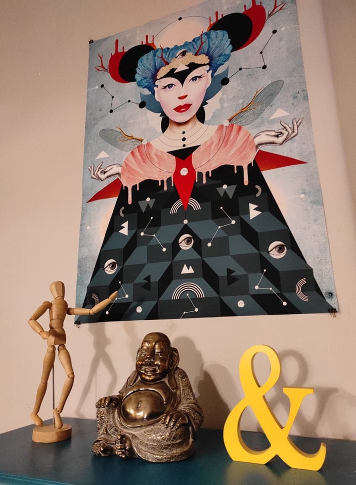 ALTHEA Goddess Fine Art Print Signed on Front 42 X 30 Cm - Etsy