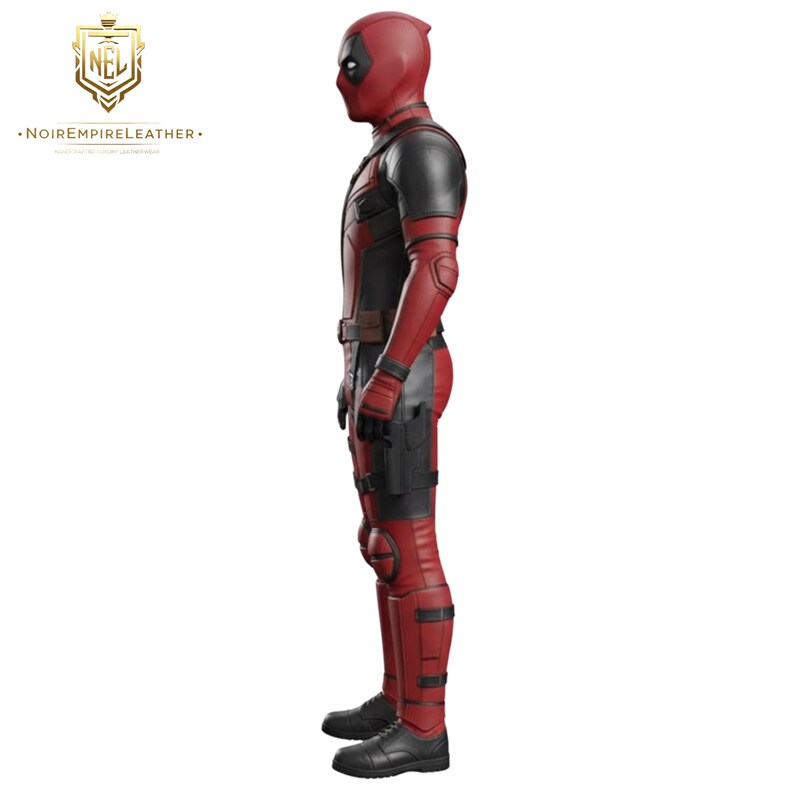 Disfraz de Deadpool para hombre, traje de piel de cordero de la ...