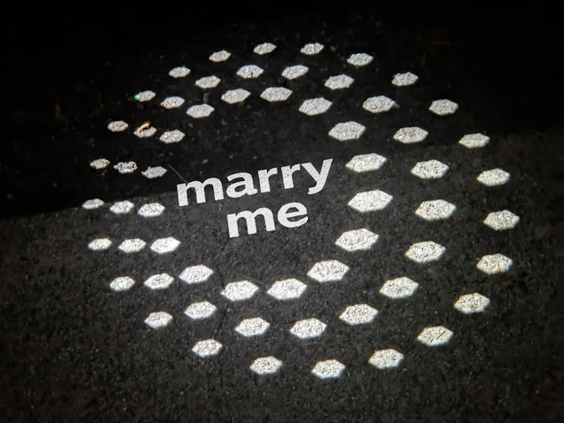 2PCS Custom Car Door Projector Lights for Honda Crosstour ...