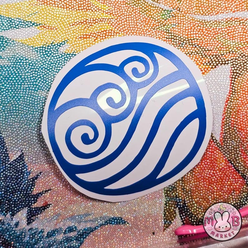 Waterbender Symbol Vinyl Decal | Avatar the Last Airbender Sticker ...
