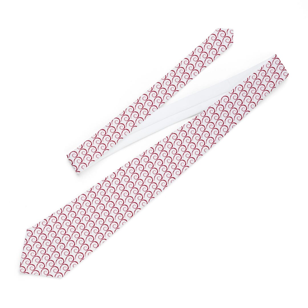 Debian Linux Swirl Logo Pattern Necktie | Debian Logo Repeat Design - Etsy