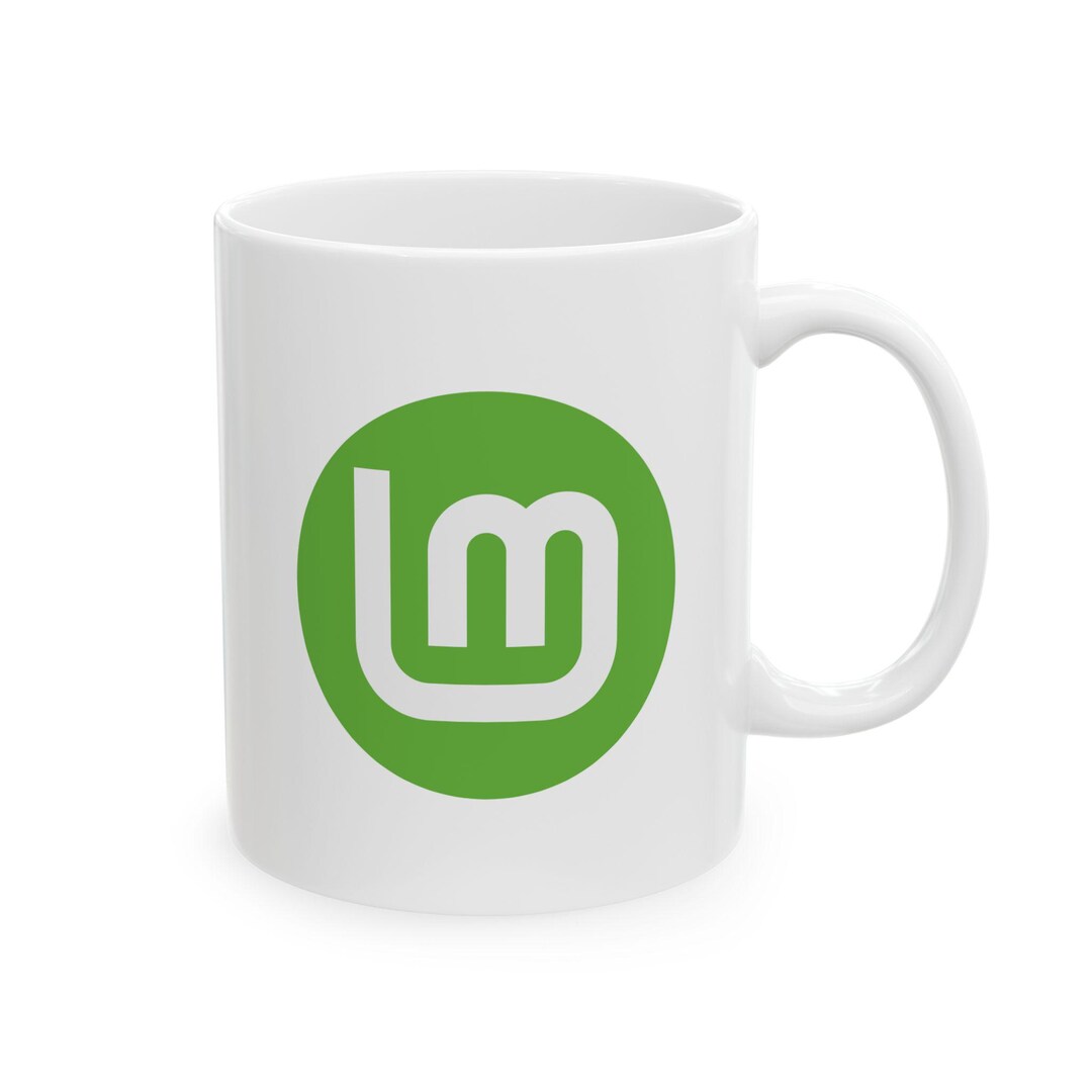 Tasse avec logo Linux Mint | Tasse à café en céramique, 11 oz ou 15 oz ...