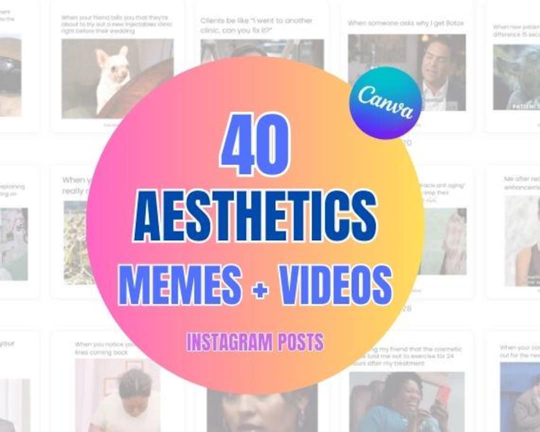 Viral Aesthetics Meme Pack - Etsy