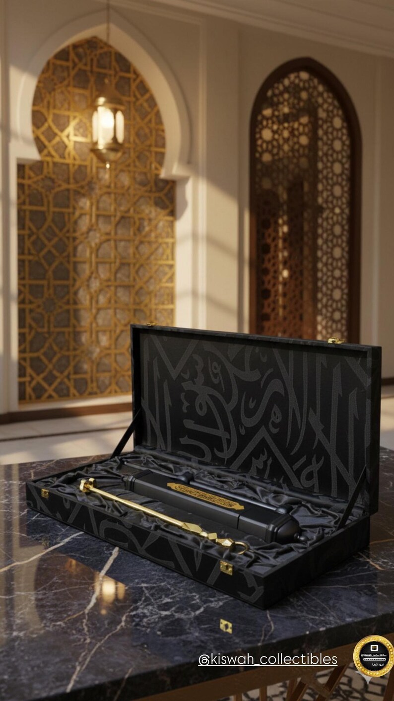 Authentic Kaaba Door Key Replica | Makkah Spiritual Heritage Islamic ...