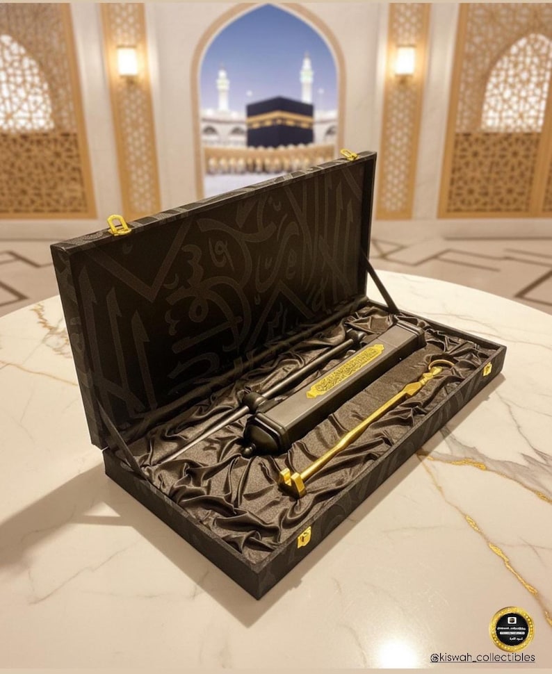 Authentic Kaaba Door Key Replica | Makkah Spiritual Heritage Islamic ...