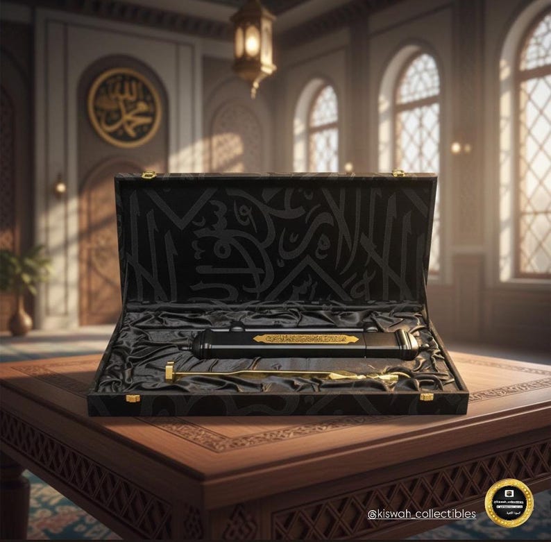 Authentic Kaaba Door Key Replica | Makkah Spiritual Heritage Islamic ...