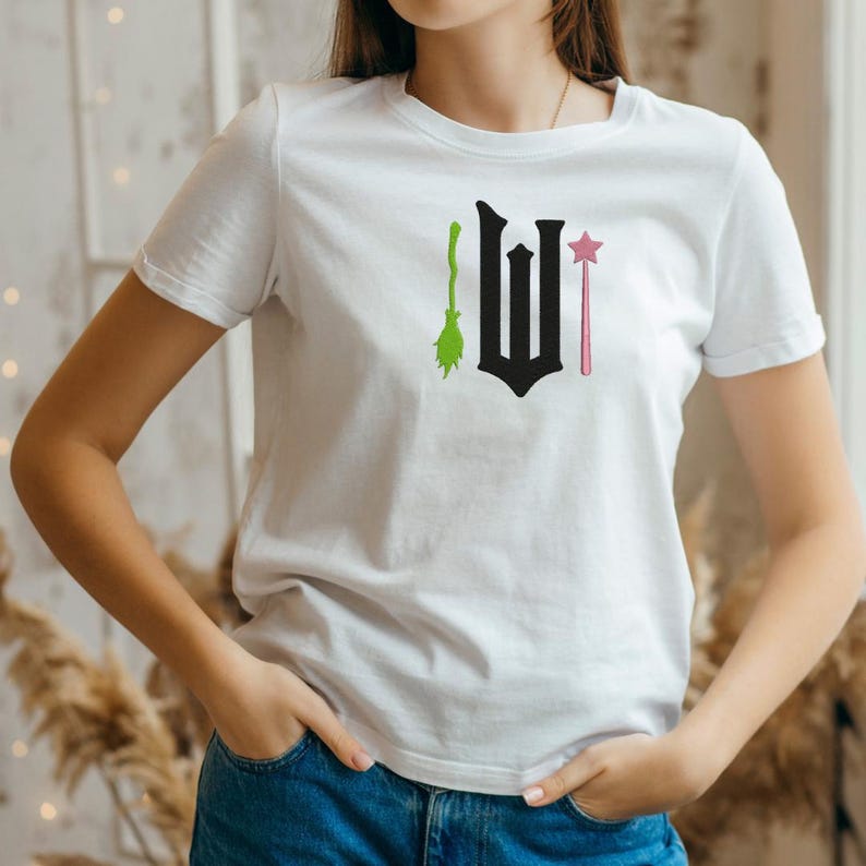 Wicked Broadway Embroidery | Elphaba & Glinda Bundle (11 Formats, 11 ...