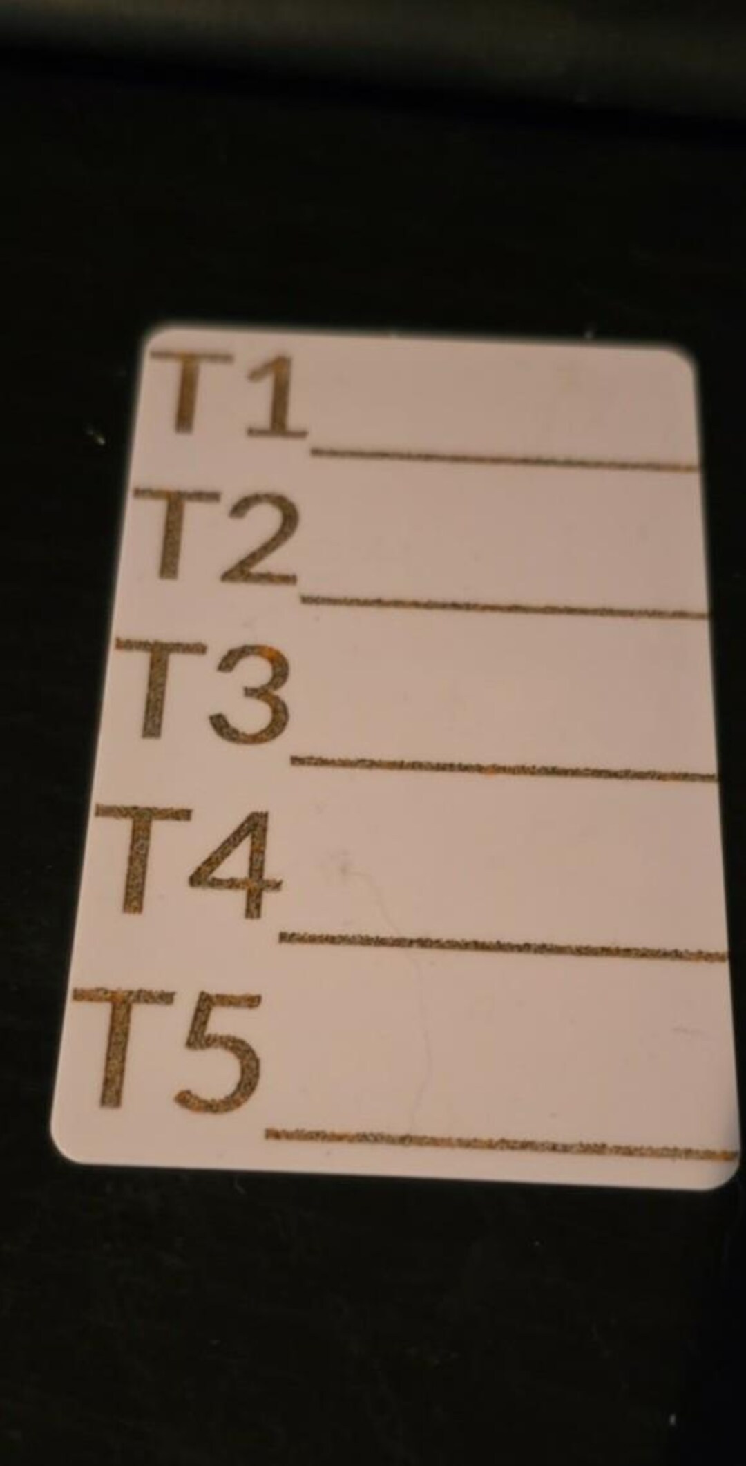 Precision Rifle Data Card X3 - Etsy