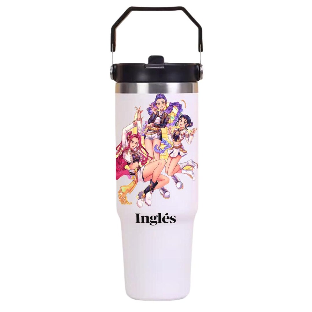 Kpop Demon Hunters Water Bottle – Self-designed Heat and Cold Retention ...
