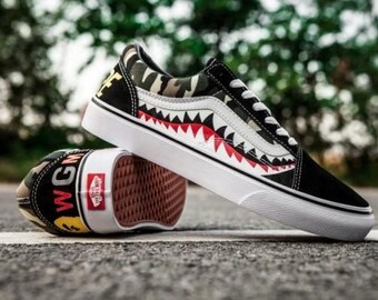 Custom vans shoes | Etsy