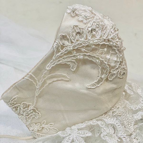 Bridal Lace Mask - Etsy