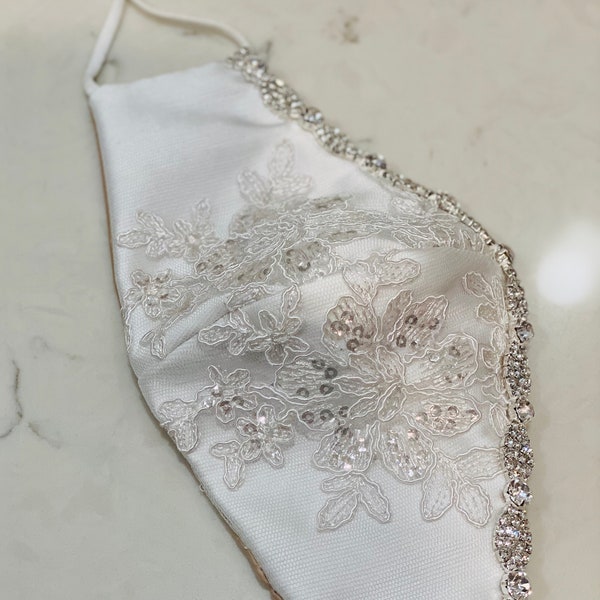 Embellished Face Mask - Etsy