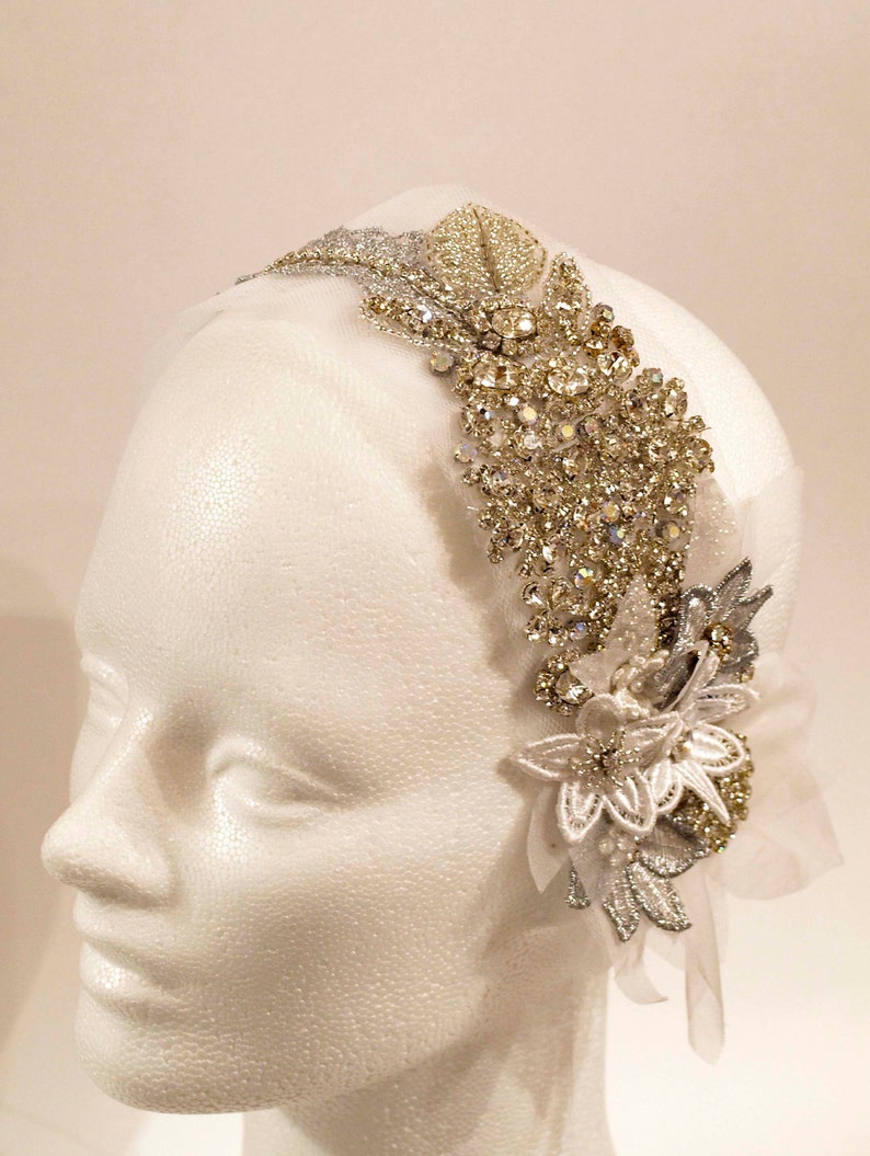 Bridal Bandeau - Etsy