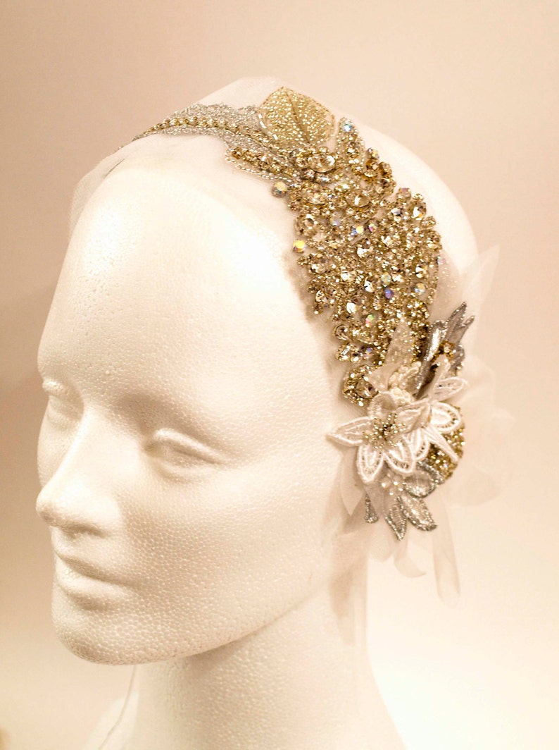 Bridal Bandeau - Etsy