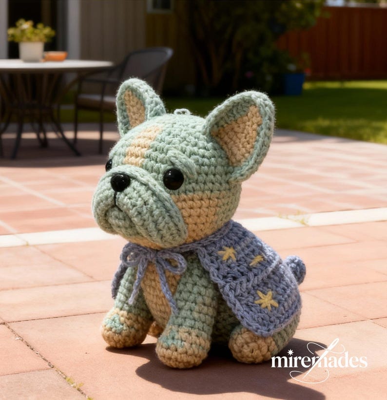 French Bulldog Crochet Pattern PDF | Magic Dog Amigurumi | Instant ...