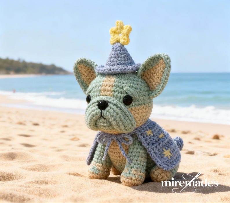 French Bulldog Crochet Pattern PDF | Magic Dog Amigurumi | Instant ...