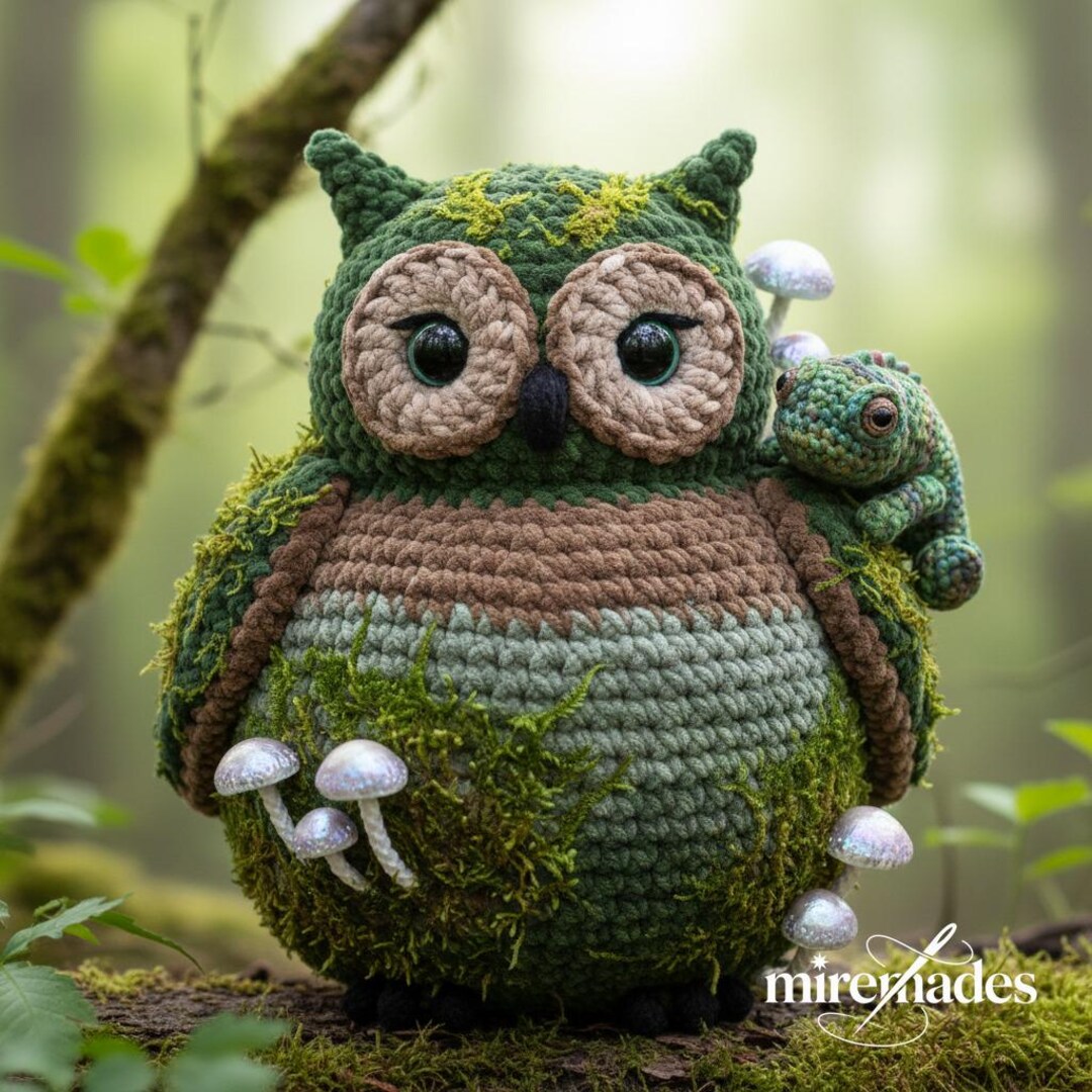Lichen Bloom Crochet Brooch Pattern | Hyper-realistic Flora Illusion ...