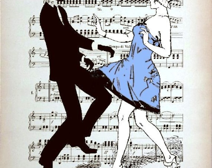 DIRTY DANCING Giclee Print Poster Mixed Media Painting Illustration ...