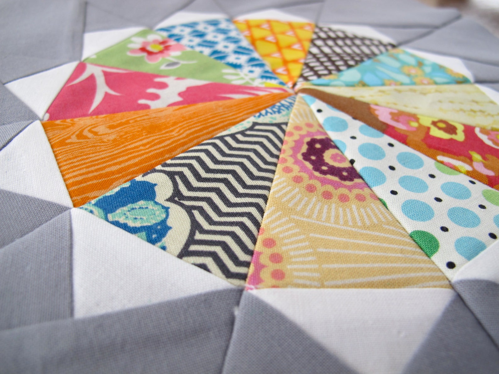 Paper-pieced Quilt Blocks Pattern - "sun, Please" - Etsy