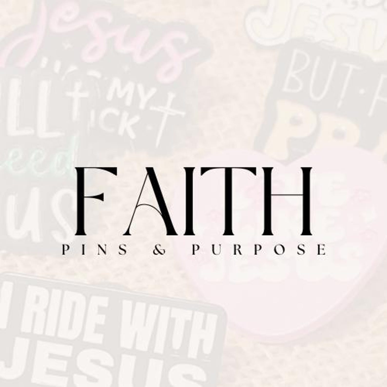 Cross Enamel Pin Badge • "jesus Saves" • Faith-based Christian Pin - Etsy