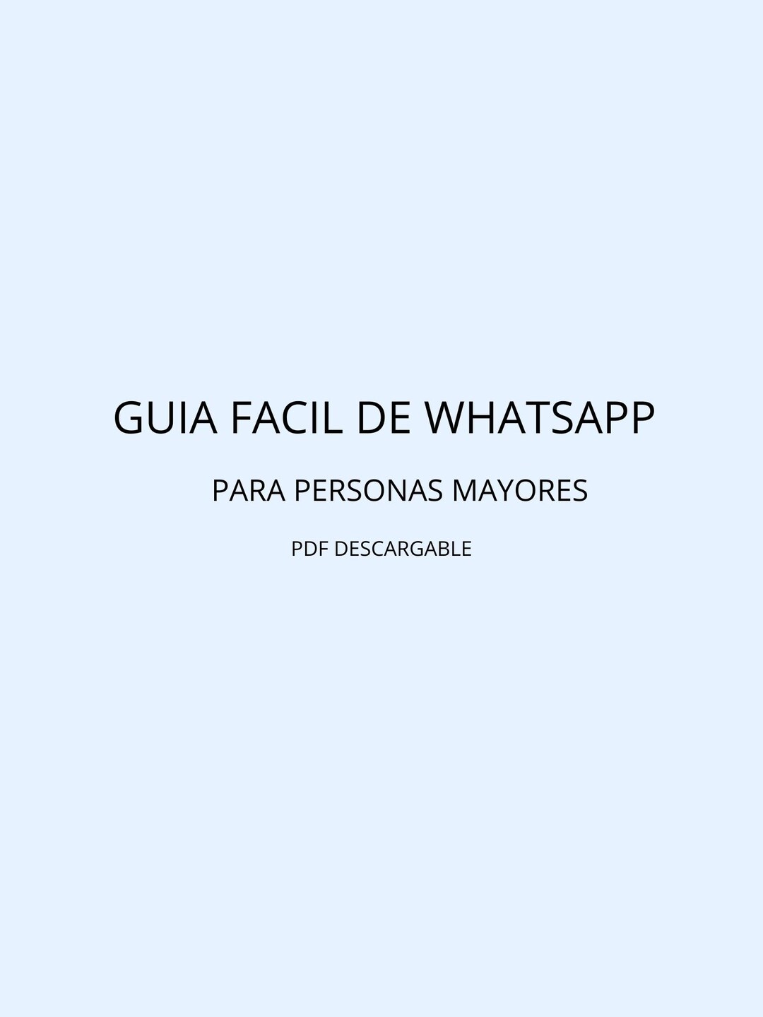 Easy Guide to Whatsapp for Seniors | Basic and Advanced Features ...