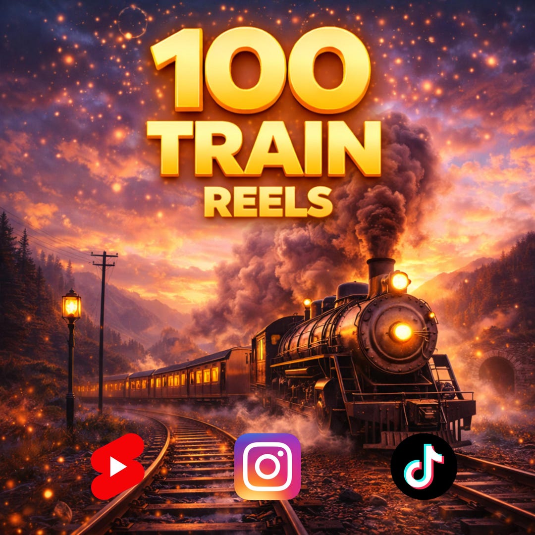 Train Video Bundle 100 Clips, Railway Locomotive Footage, Travel ...
