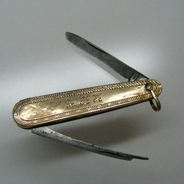 Silver Pocket Knife - Etsy