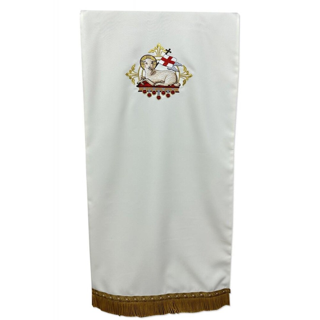Embroidered Lectern/ Pulpit Covers Lamb of God, Easter - Etsy