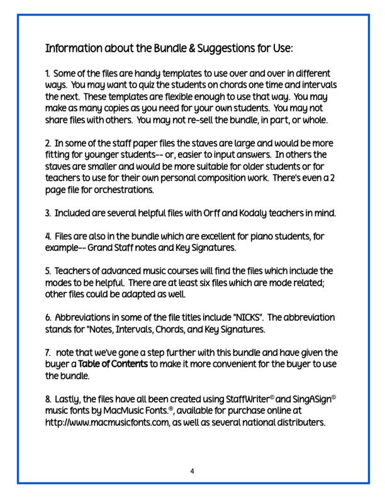 47 Page Music Staff Paper Templates Worksheets, Orff Kodaly Solfege ...